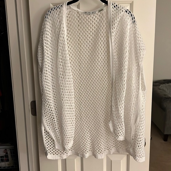 eight eight eight | Sweaters | Eight Eight Eight Open Front Mesh ...
